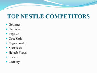 Nestle ppt | PPTX | Business | Business and Finance