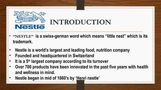 nestle ppt 2.pptx Nestle advantage and disadvantage | PPTX