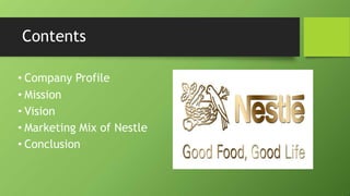 Nestle marketing mix | PPTX
