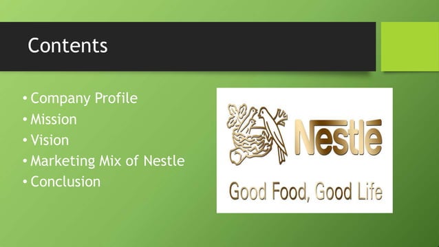 Nestle marketing mix | PPTX