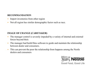Management Of Change : A study of problem and Challenges in Nestle | PPTX