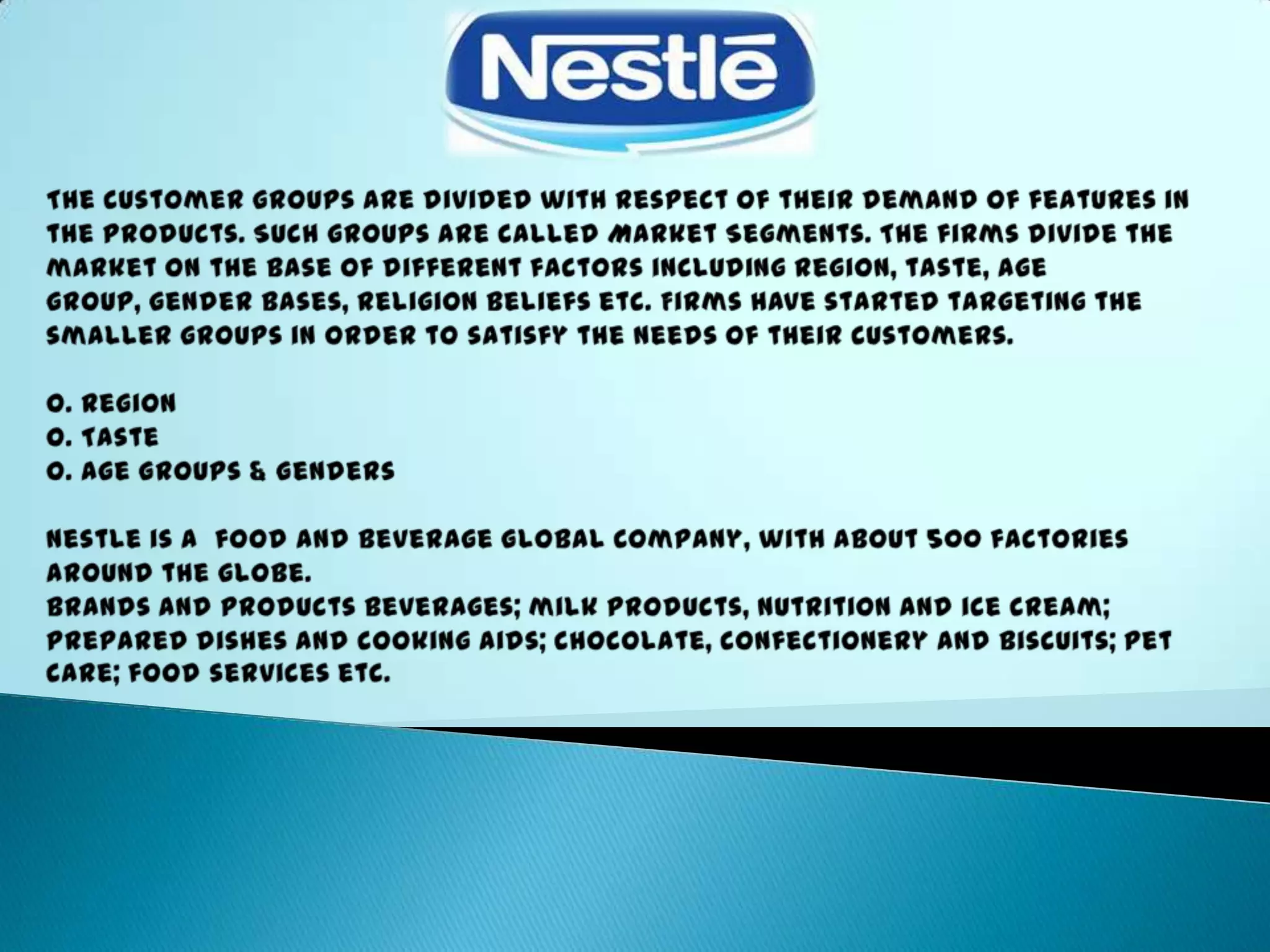 Nestle presentation | PPTX