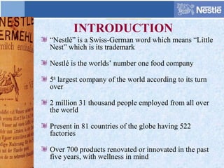 Nestle - Presentation | PPT