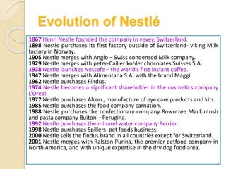 Nestle presentation | PPT