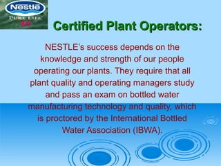 Quality Assurance and Inspection of Nestle QEC | PPT