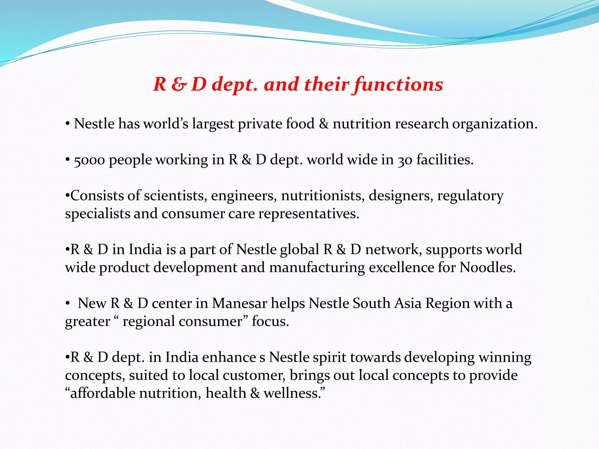 Nestle quality system | PPTX