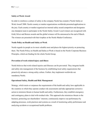 HUMAN RESOURCE PRACTICES IN NESTLE PAKISTAN | DOCX