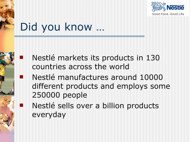 Nestle Sm | PPT