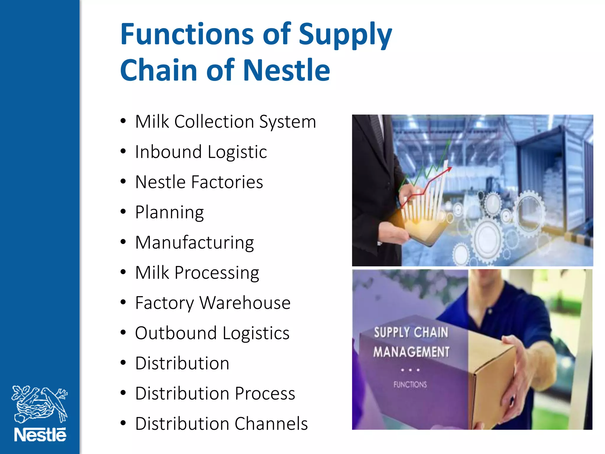 Supply Chain Management of Nestle Company | PPTX