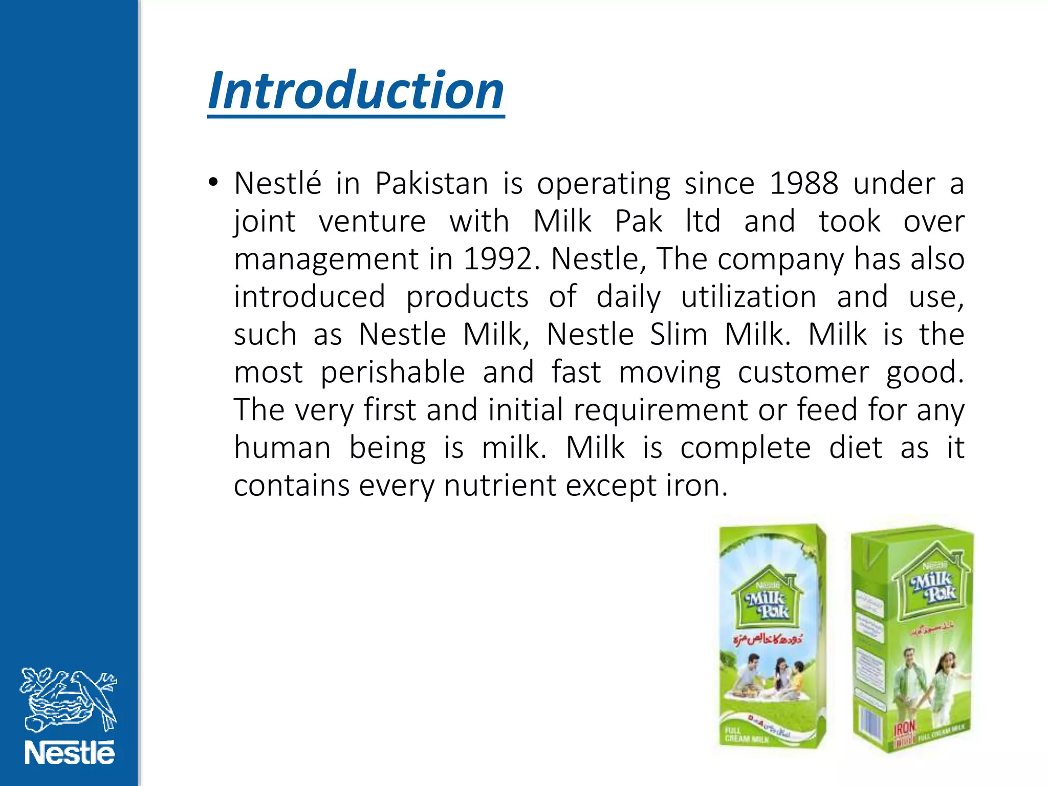 Supply Chain Management of Nestle Company | PPTX