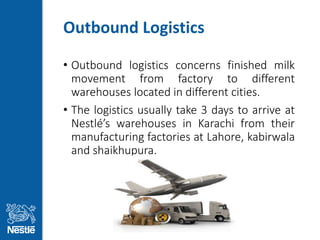 Supply Chain Management of Nestle Company | PPTX