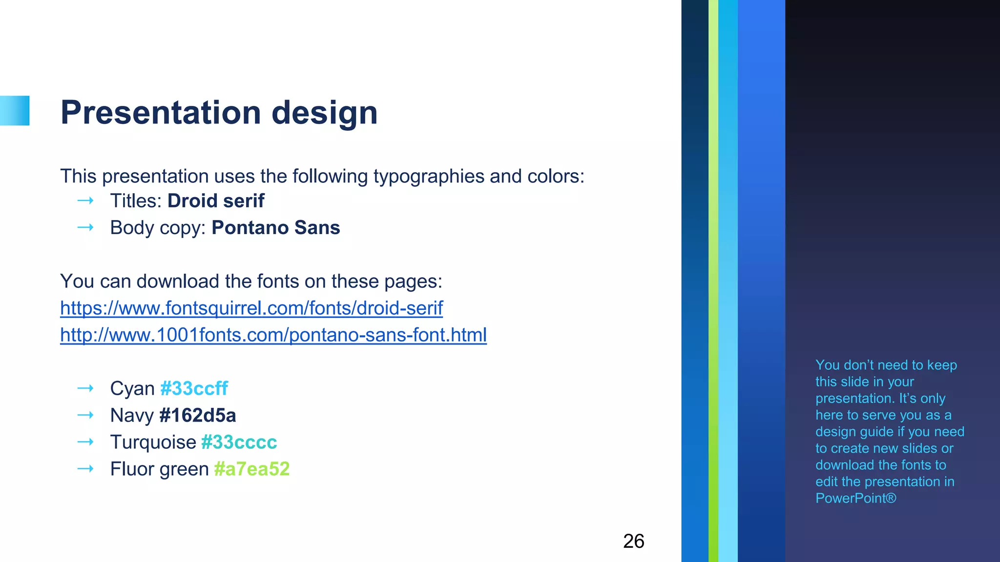 Nice template for ppt or google slides | PPT
