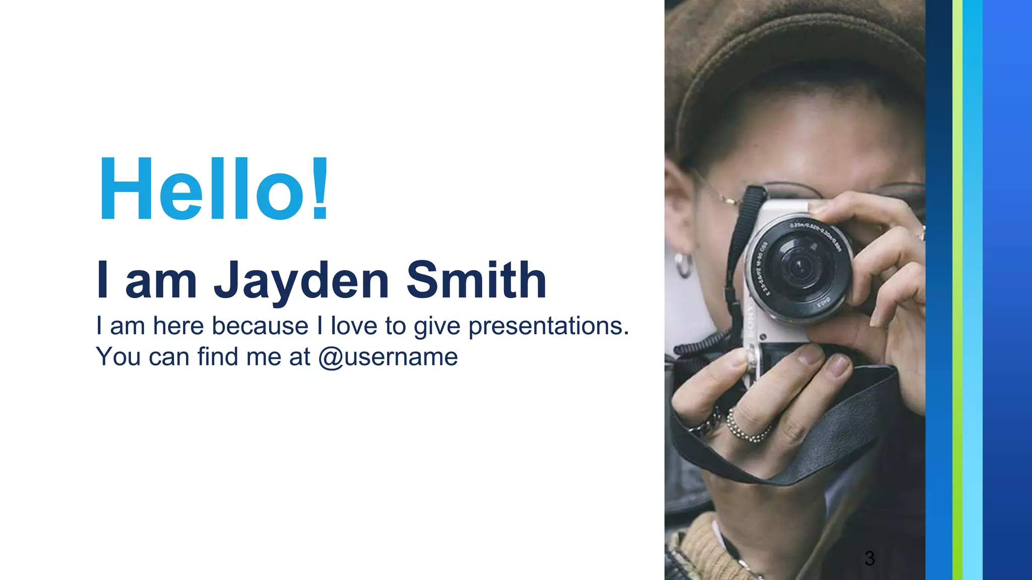 Nice template for ppt or google slides | PPT