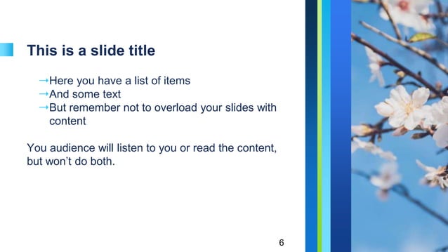 Nice template for ppt or google slides | PPT