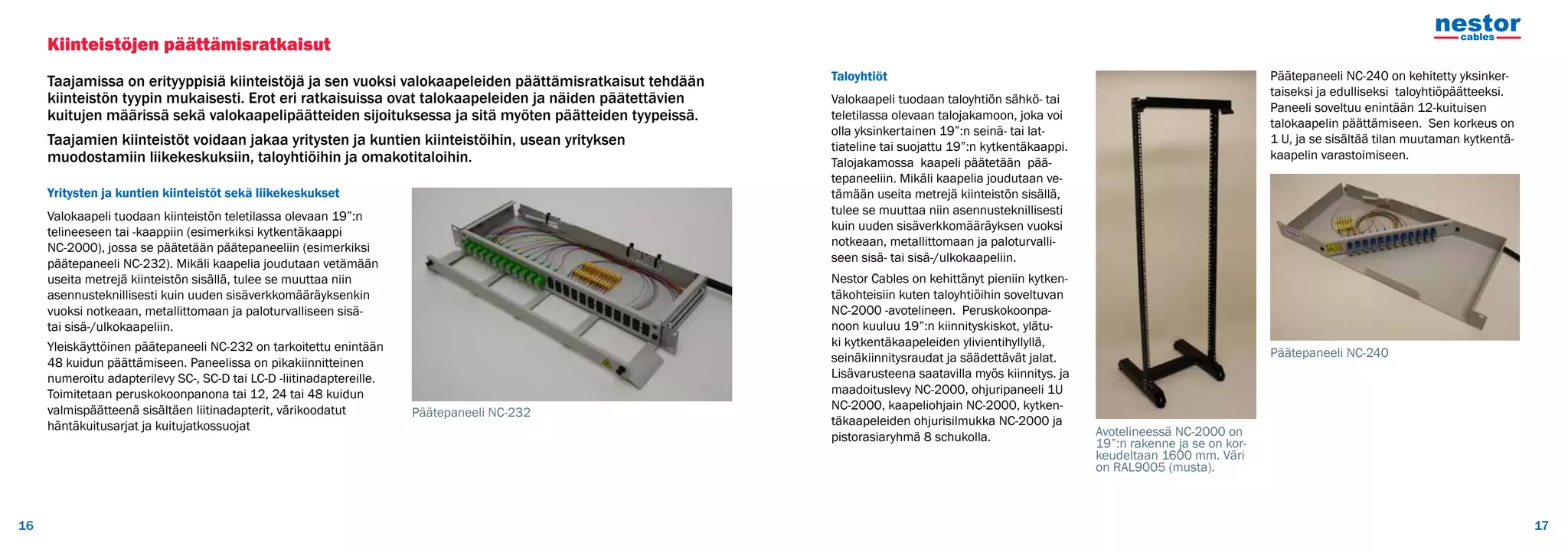 Nestor cables FTTH opas | PDF