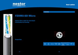 Nestor Cables Product Catalogue | PDF