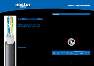 Nestor Cables Product Catalogue | PDF