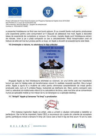 Nesu studiu de caz - steve jobs | PDF