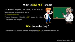 National Eligibility Test | PPTX