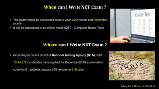 National Eligibility Test | PPTX