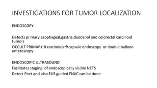Neuroendocrine tumour | PPT
