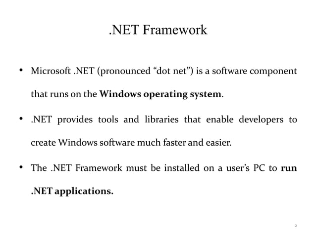 srgoc dotnet_ppt | PPT