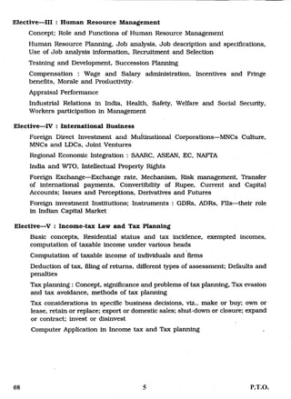 UGC-NET commerce syllabus | PDF | Business Administration | Business