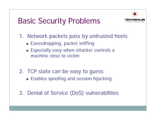 Network and DNS Vulnerabilities | PDF
