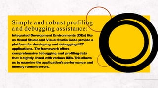 Features Of .NET Framework | PPTX