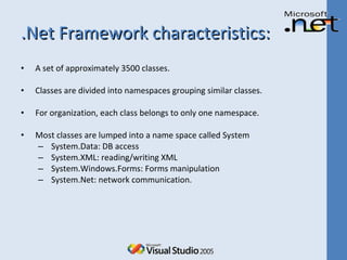 dotNET frameworks | PPT