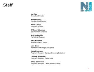 Net Impact Chapter Updated | PPT