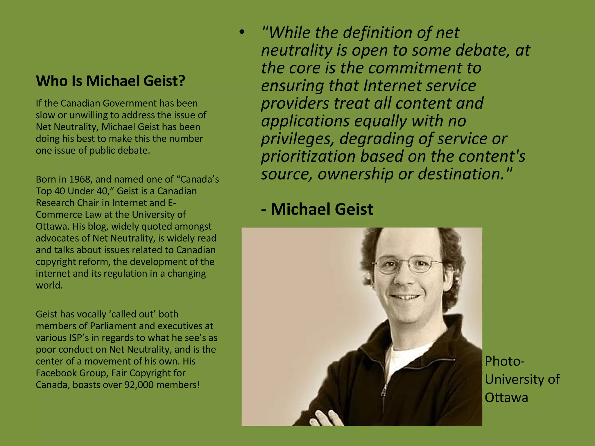 Net Neutrality 03 | PPT