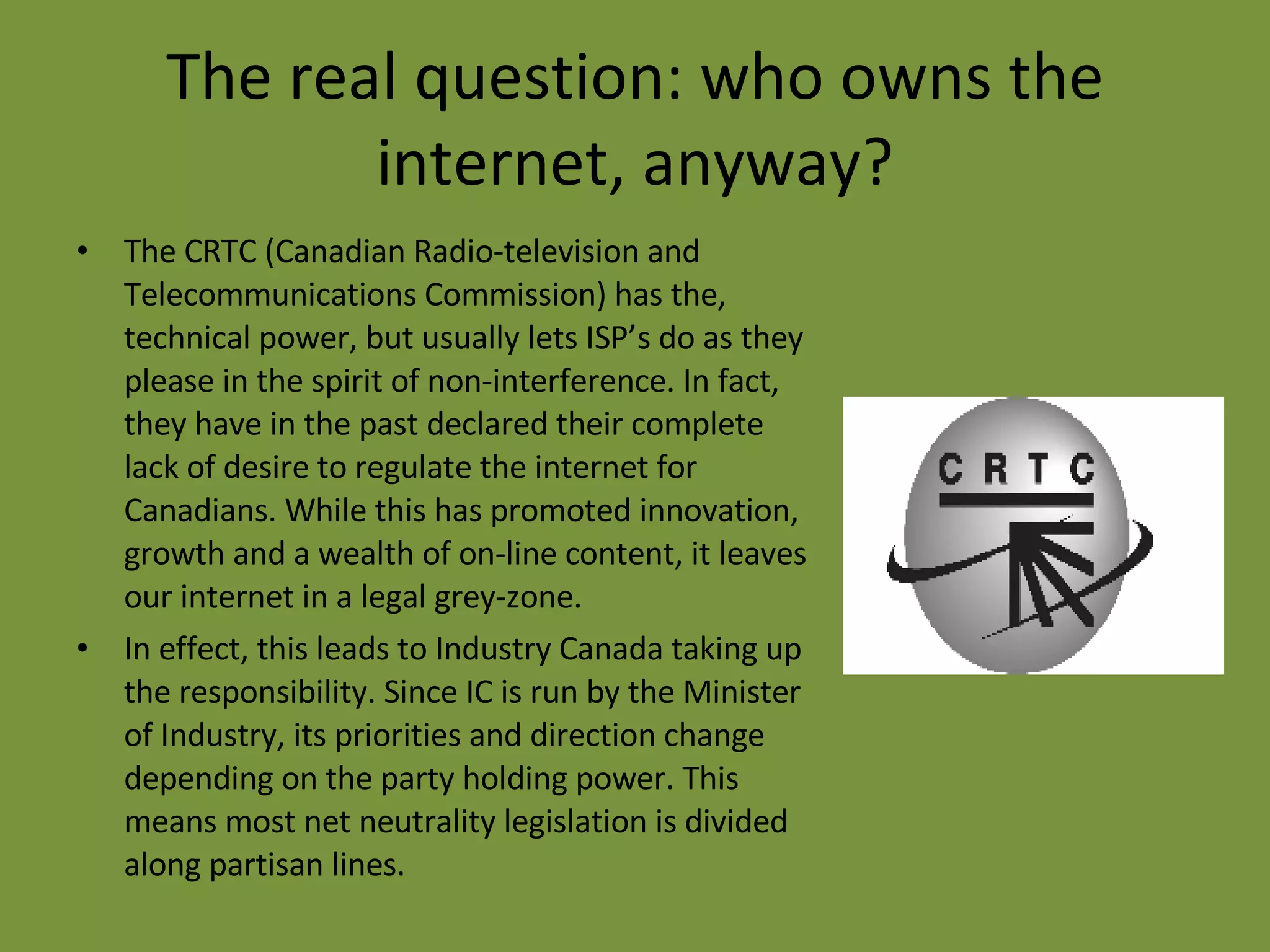 Net Neutrality 03 | PPT