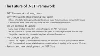 Net overview-and-roadmap | PPT