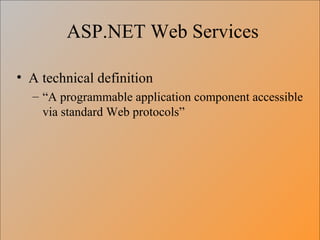 .Net Overview -- Training (Lesson 1) | PPT