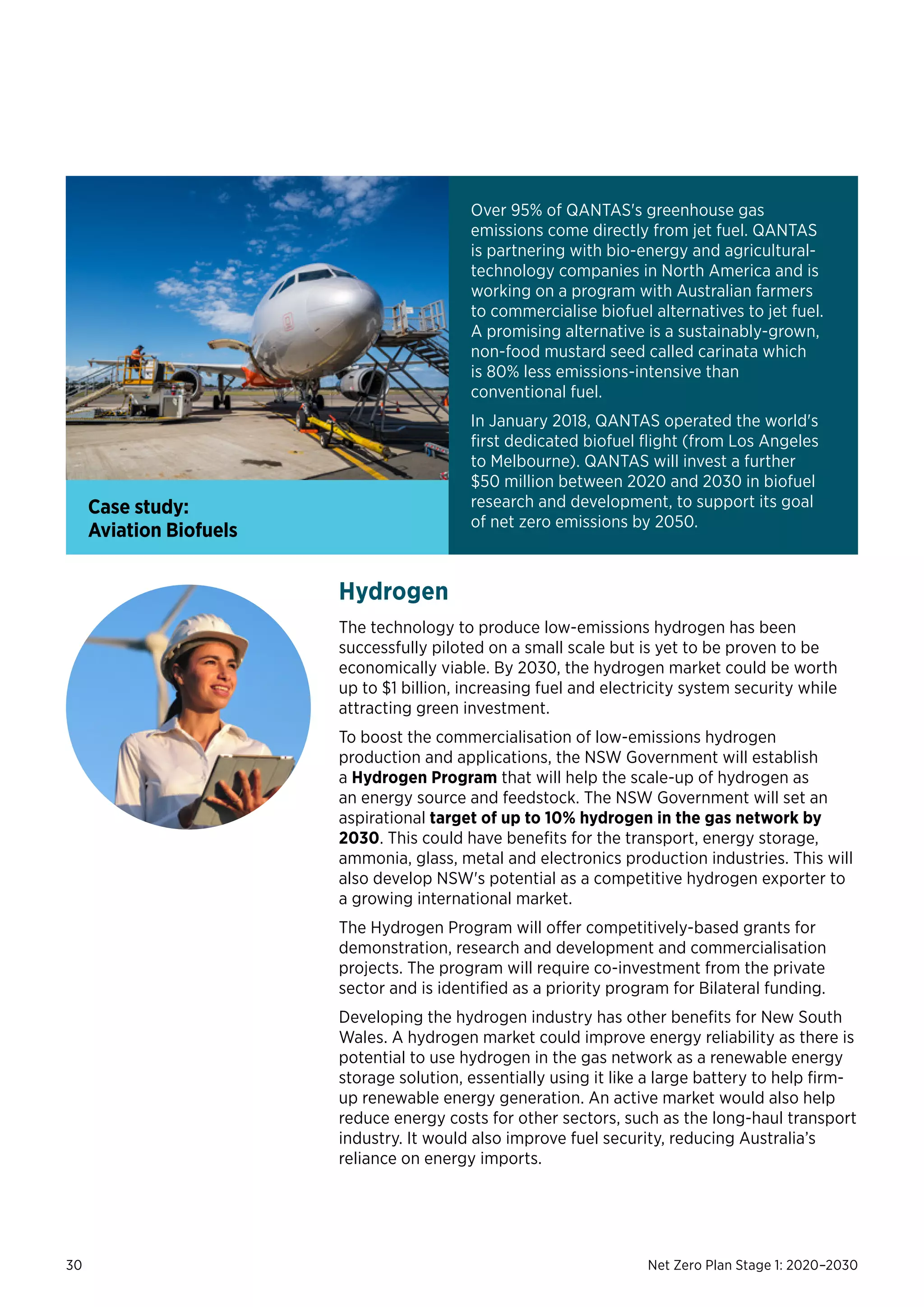 NSW Government Net Zero Emissions Plan | PDF