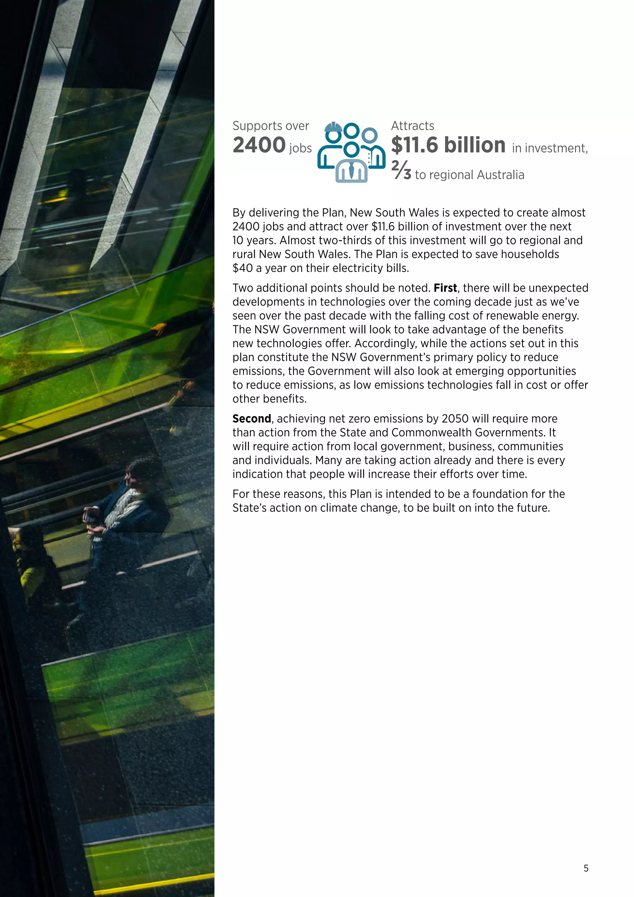 NSW Government Net Zero Emissions Plan | PDF