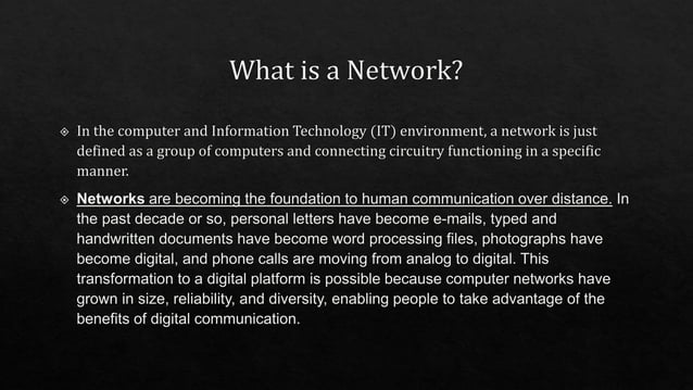 Lesson 1.1 - Networking Basics | PPTX