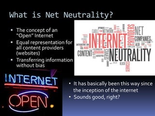 Net Neutrality PPT | PPTX