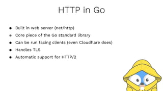 Net/http and the http.handler interface | PPTX | Web Development | Internet