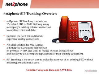 net2phone Business VoIP Solutions | PPT