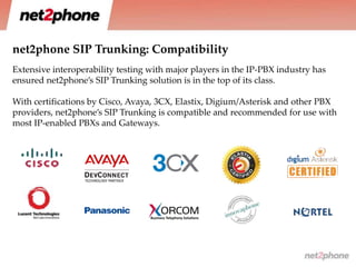 net2phone Business VoIP Solutions | PPT