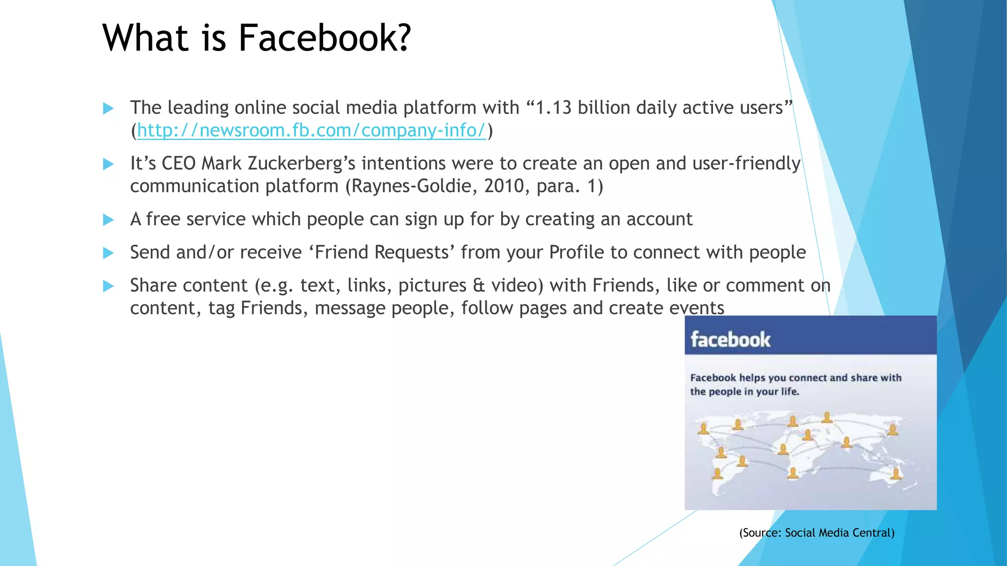 Facebook: 'Real name' policy & privacy | PPTX