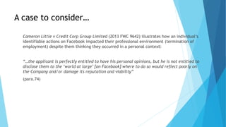 Facebook: 'Real name' policy & privacy | PPTX