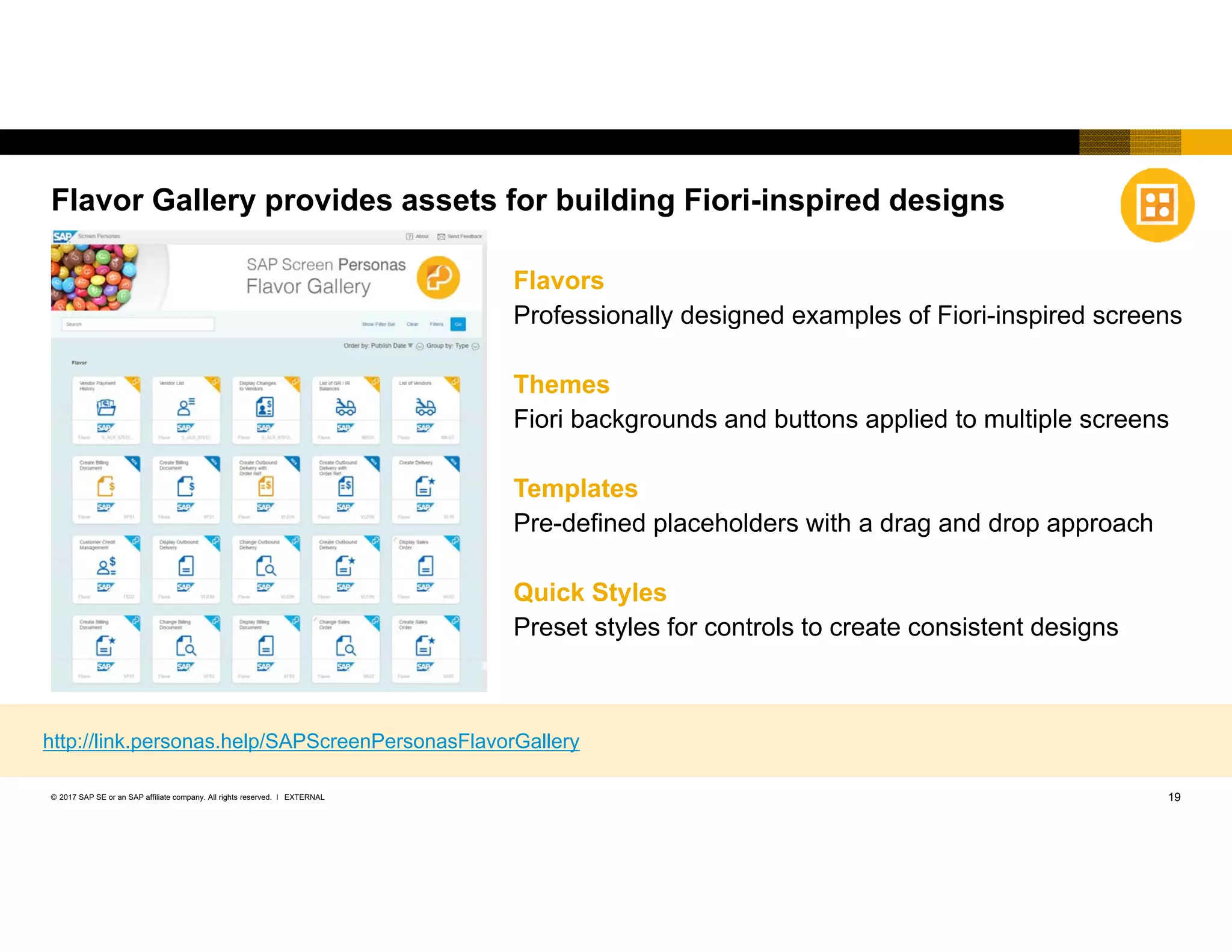 SAP TechEd 2017 Fiori and SAP Screen Personas NET 52541 | PDF
