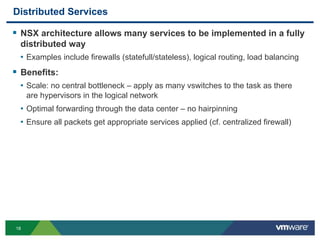 VMworld 2013: Advanced VMware NSX Architecture | PDF