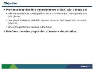 VMworld 2013: Advanced VMware NSX Architecture | PPT