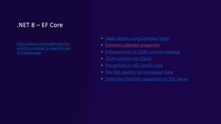 About .NET 8 and a first glimpse into .NET9