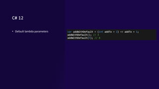 About .NET 8 and a first glimpse into .NET9