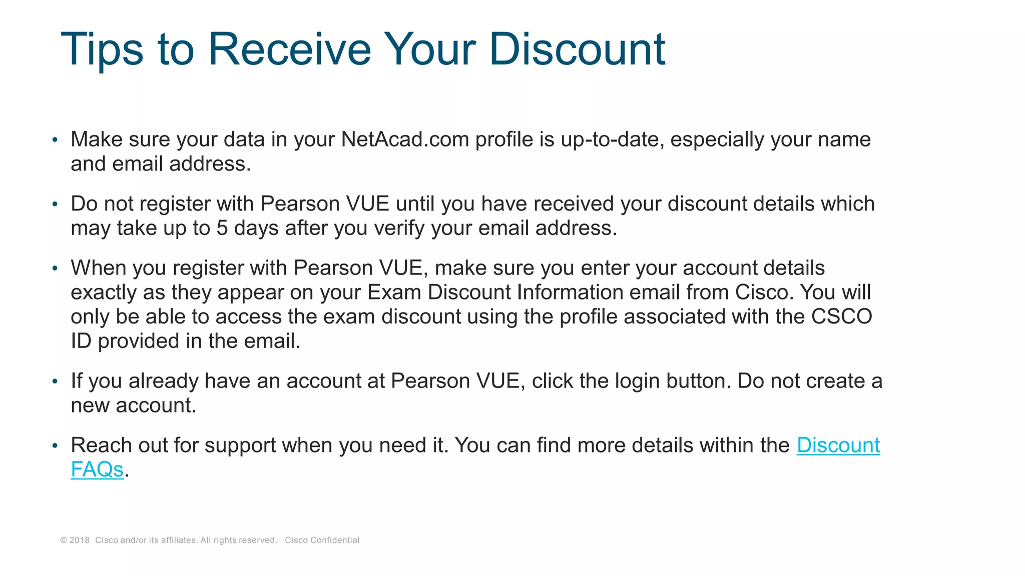 Netacad Certification Exam Discount Step By Step Guide Ppt